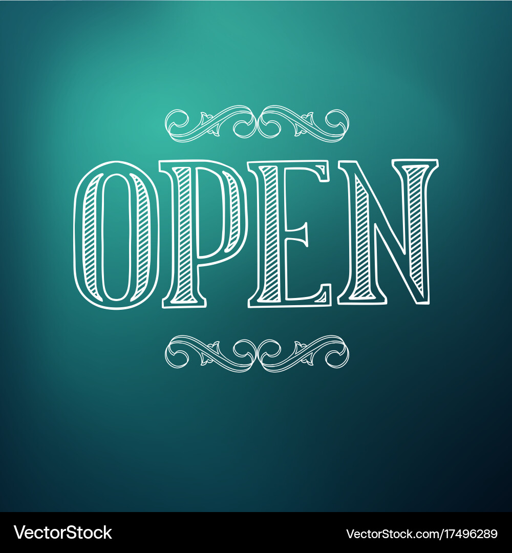 Typographic word abstract template Royalty Free Vector Image