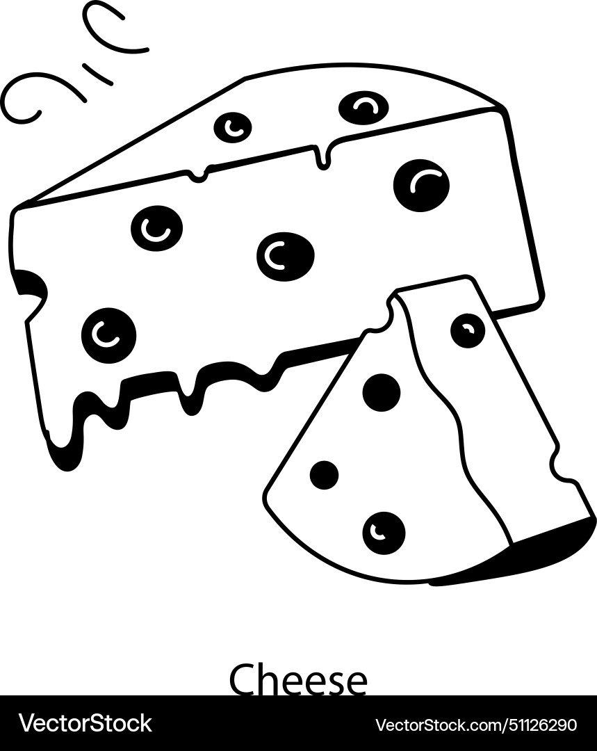 Cheese Royalty Free Vector Image - VectorStock