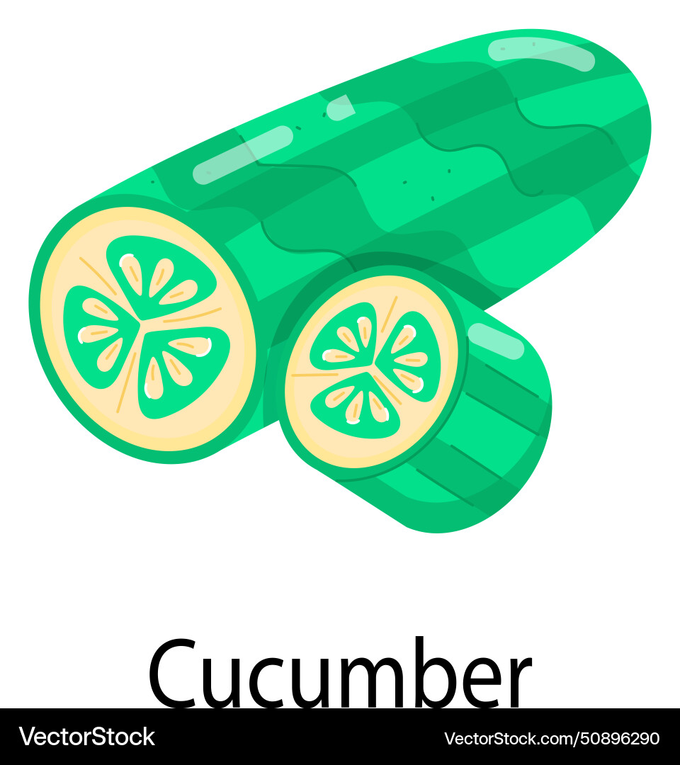 Flat Vegetables Stickers Royalty Free Vector Image