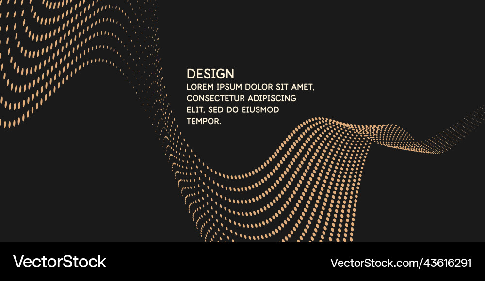 Modern with particles Royalty Free Vector Image