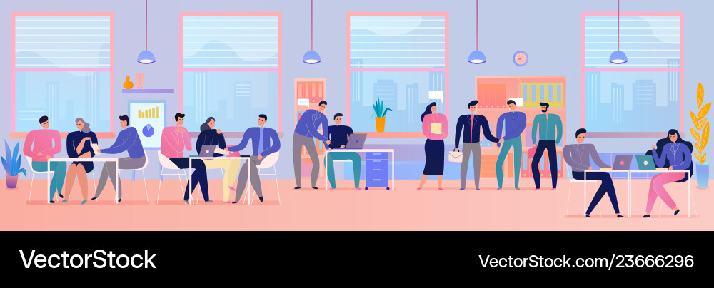 Business meeting Royalty Free Vector Image - VectorStock