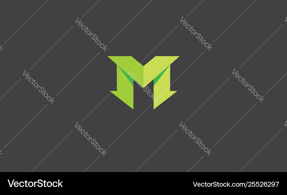 Initial m logo icon Royalty Free Vector Image - VectorStock
