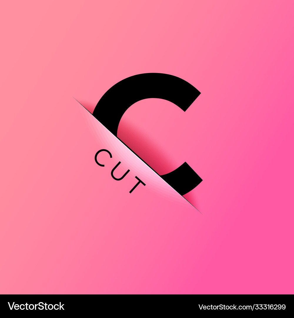 Modern Glitch Letter C Vector Images (20)