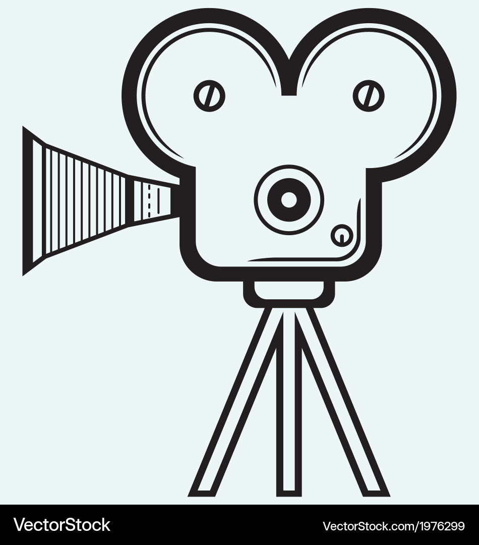 Video camera Royalty Free Vector Image - VectorStock