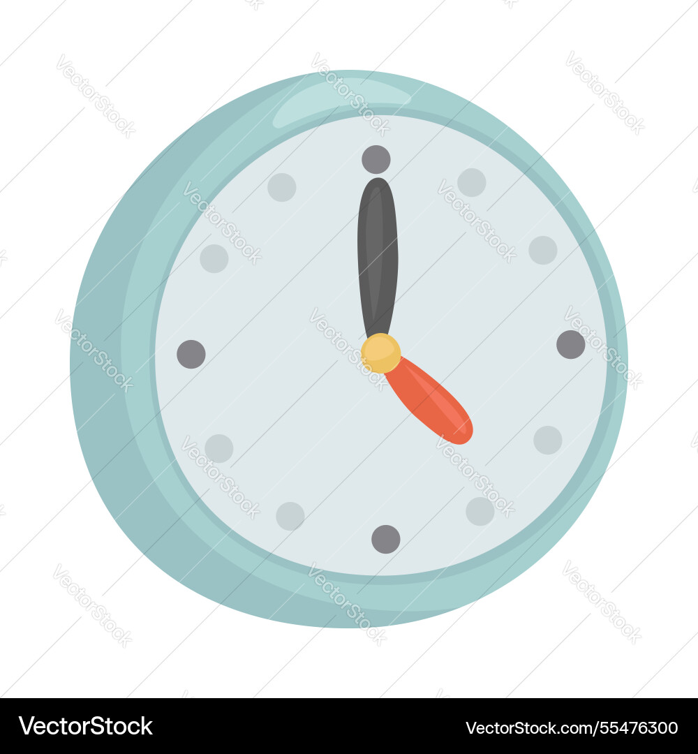 Clock Emoji Icon - Timer Symbol Royalty Free Vector Image