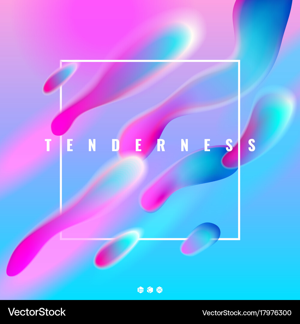 Gradient design poster Royalty Free Vector Image