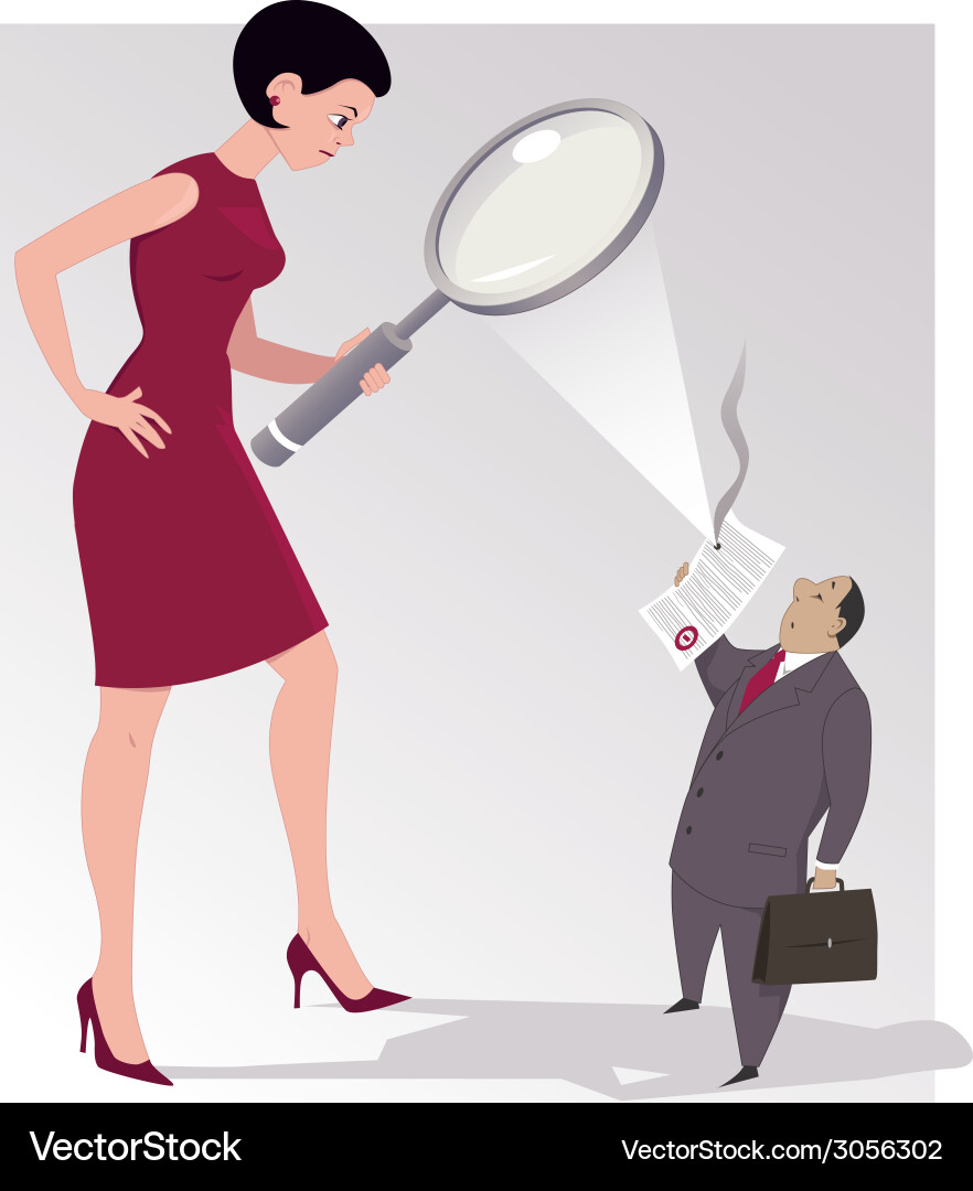 Read the fine print Royalty Free Vector Image - VectorStock