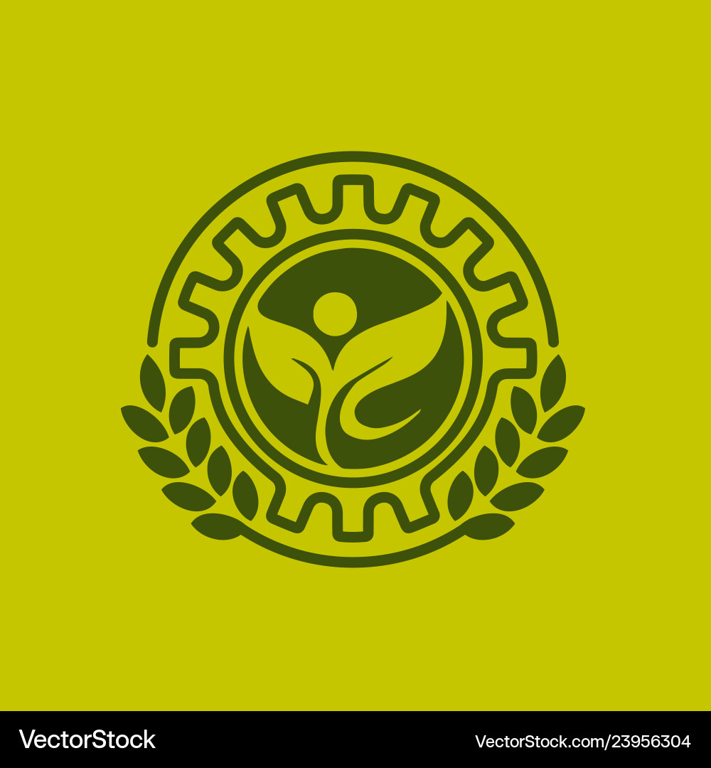 Concept of agro technology Royalty Free Vector Image