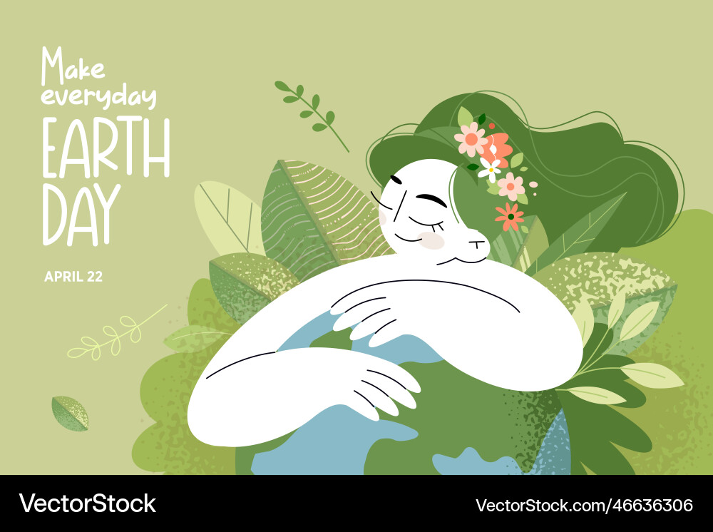 Earth Day Celebration Royalty Free Vector Image