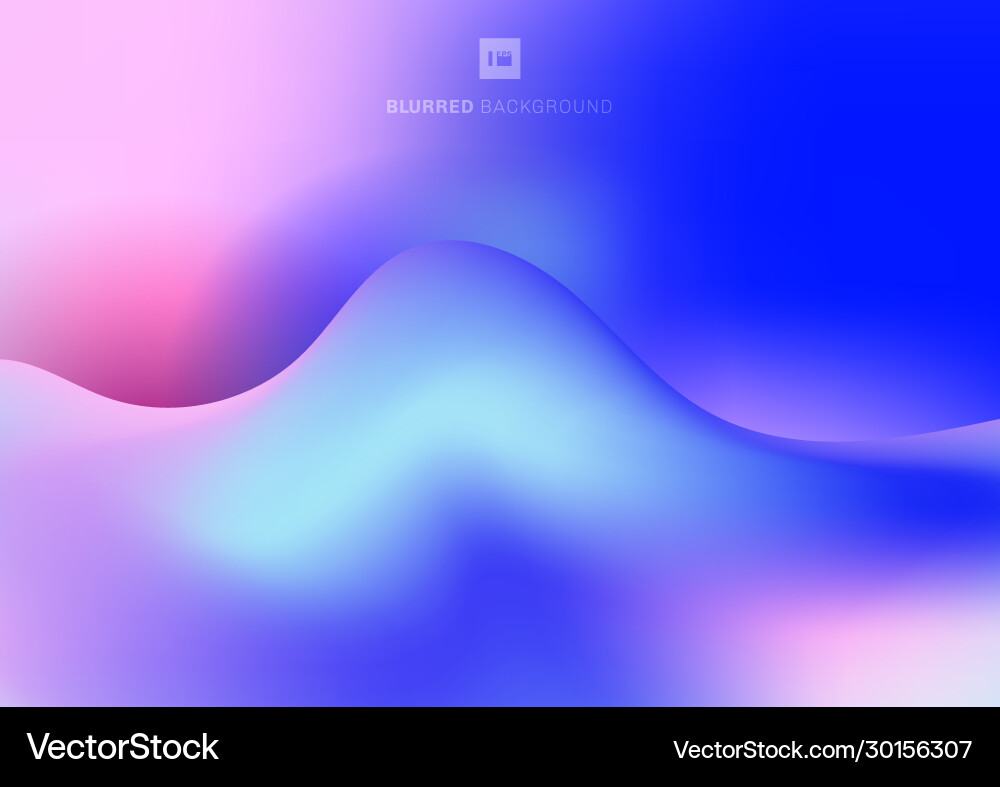 Abstract trendy fluid colorful liquid gradients Vector Image