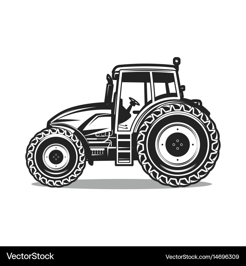 Tractor White Background Vector Images (over 7,000)