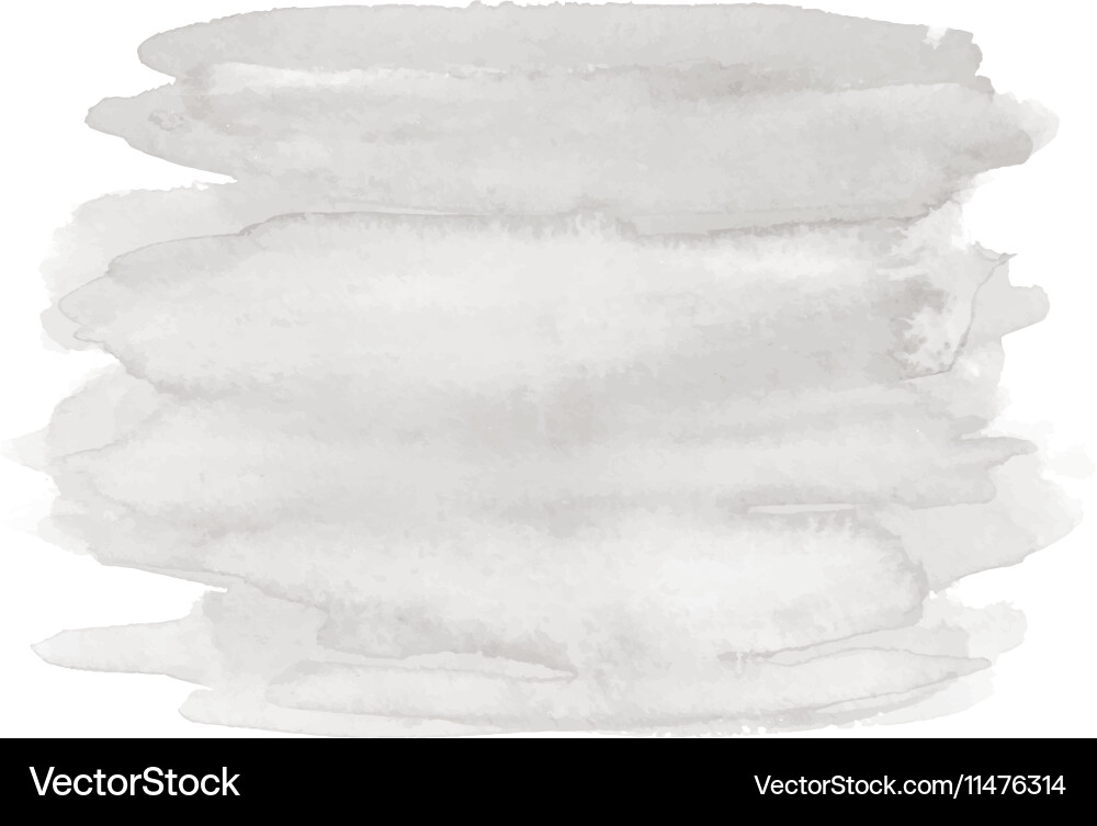 Abstract watercolor hand paint grey texture Vector Image