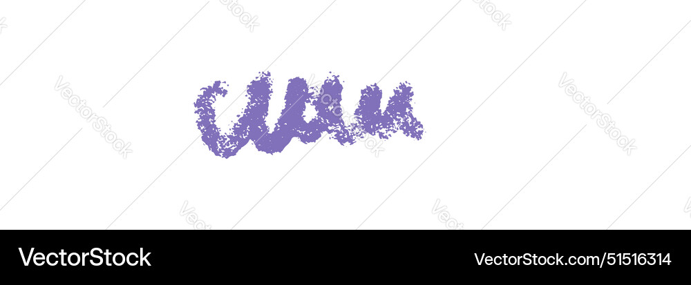 Colorful dry pencil squiggle and scribble hand Vector Image