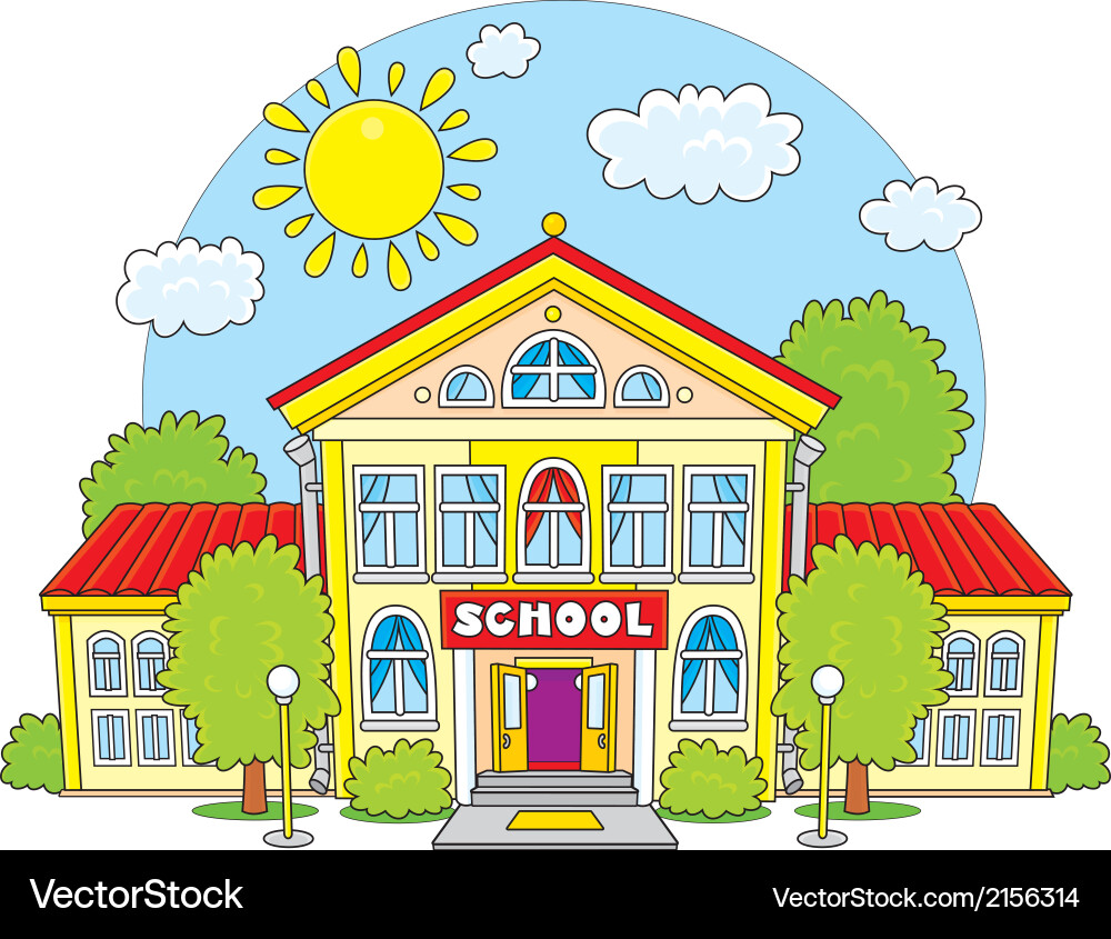 School Royalty Free Vector Image - VectorStock