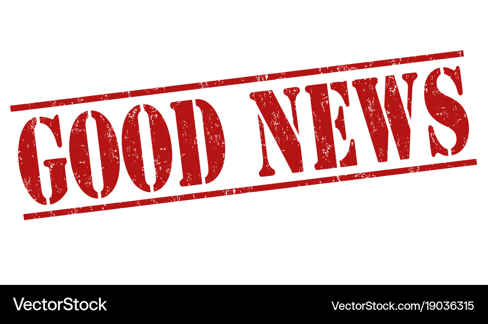Good news stamp Royalty Free Vector Image - VectorStock