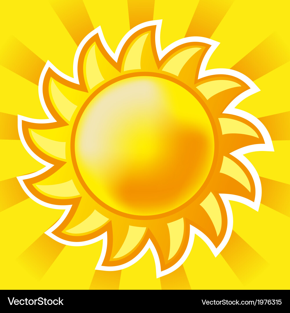 Sun Royalty Free Vector Image - VectorStock