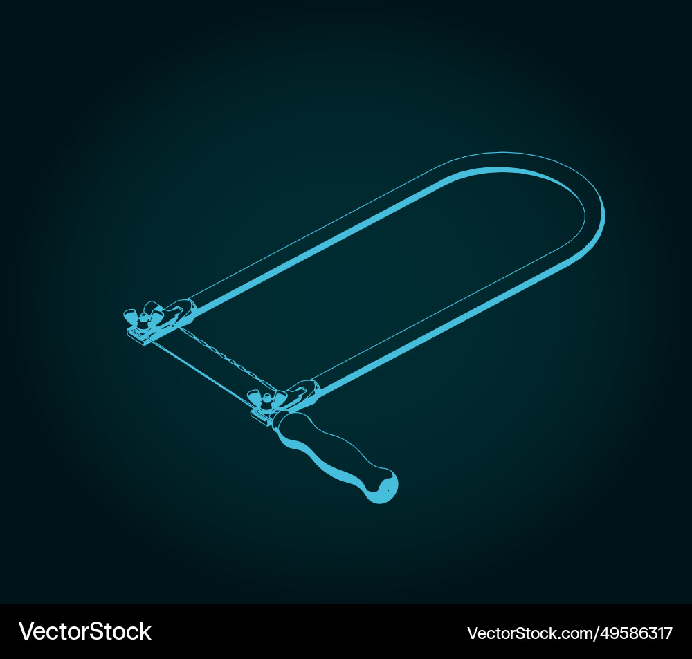 Fretsaw Royalty Free Vector Image - VectorStock