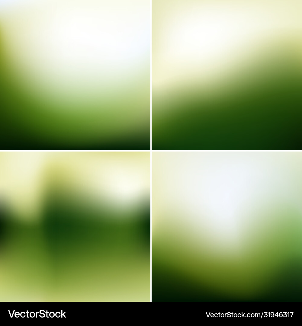 Natural Gradient Backgrounds Royalty Free Vector Image