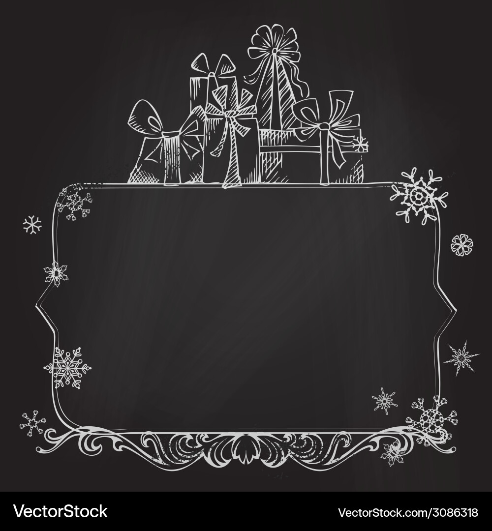 Free Chalkboard Border
