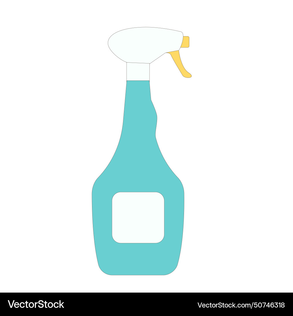Cleaning agent isolated on white background Vector Image