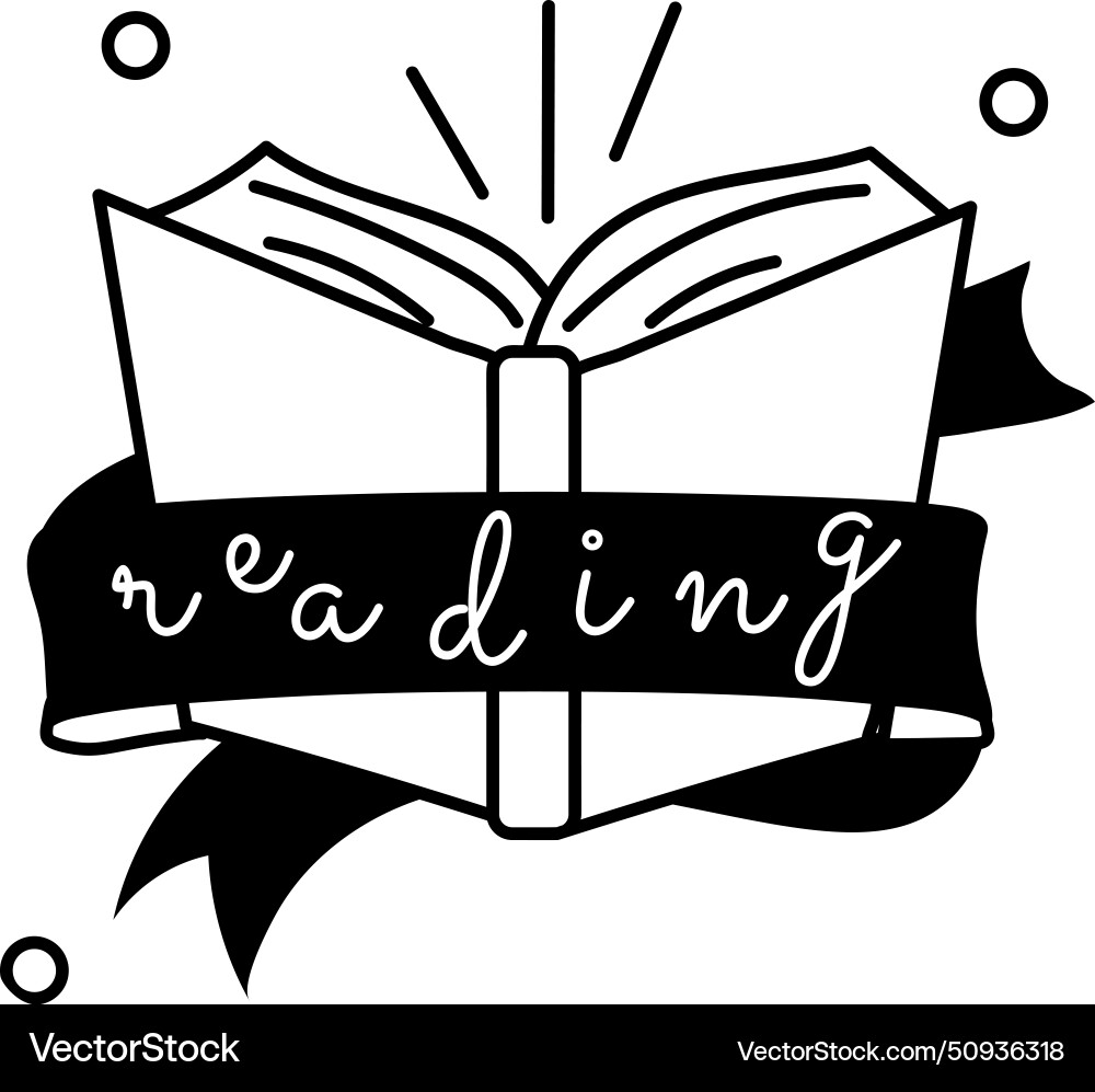 Reading Royalty Free Vector Image - VectorStock