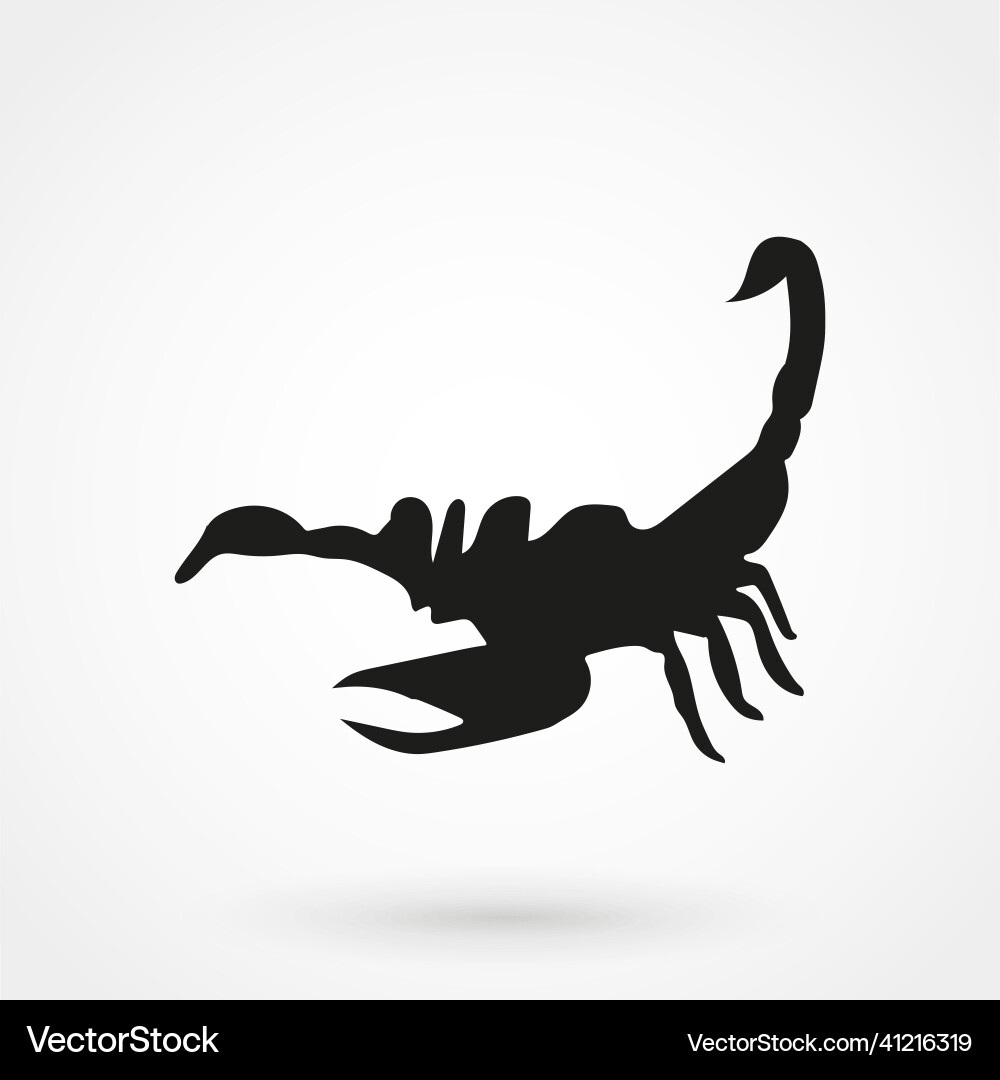 Scorpio icon Royalty Free Vector Image - VectorStock