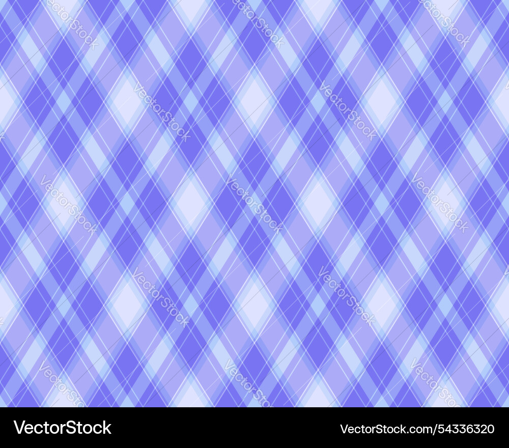 Argyle pattern of geometric rhombus harlequin Vector Image