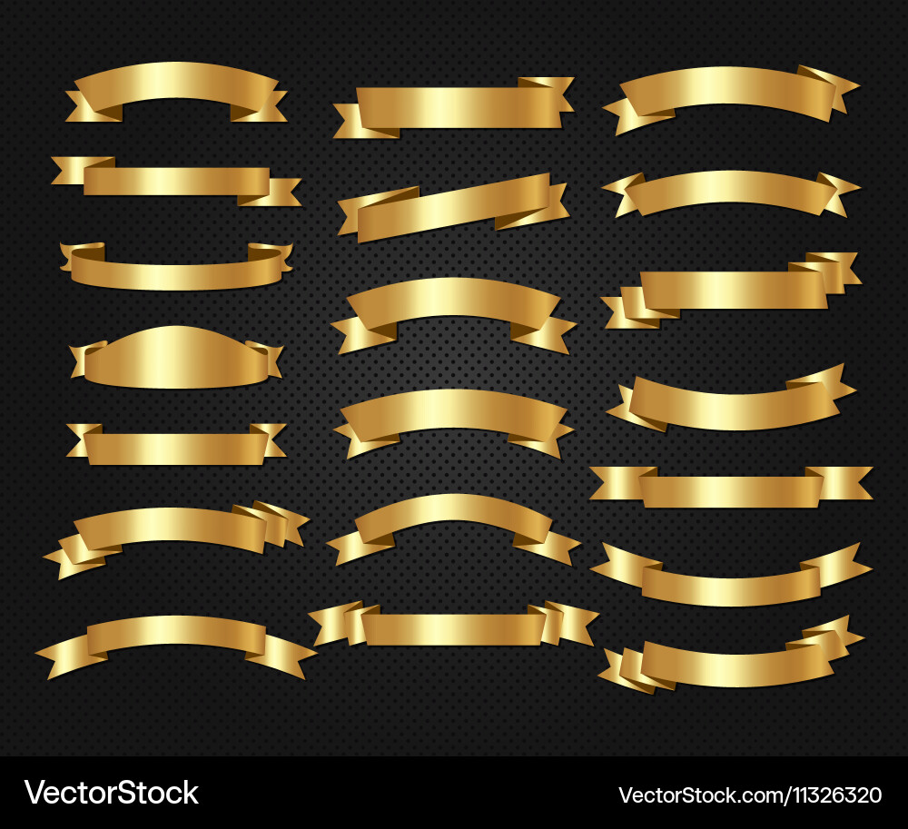 Luxury elegant and royal ribbons design Royalty Free Vector