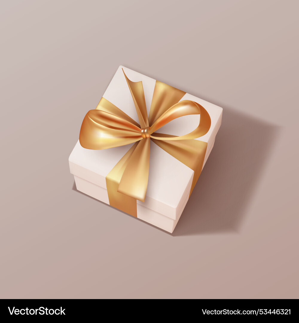 Holiday gift present Royalty Free Vector Image
