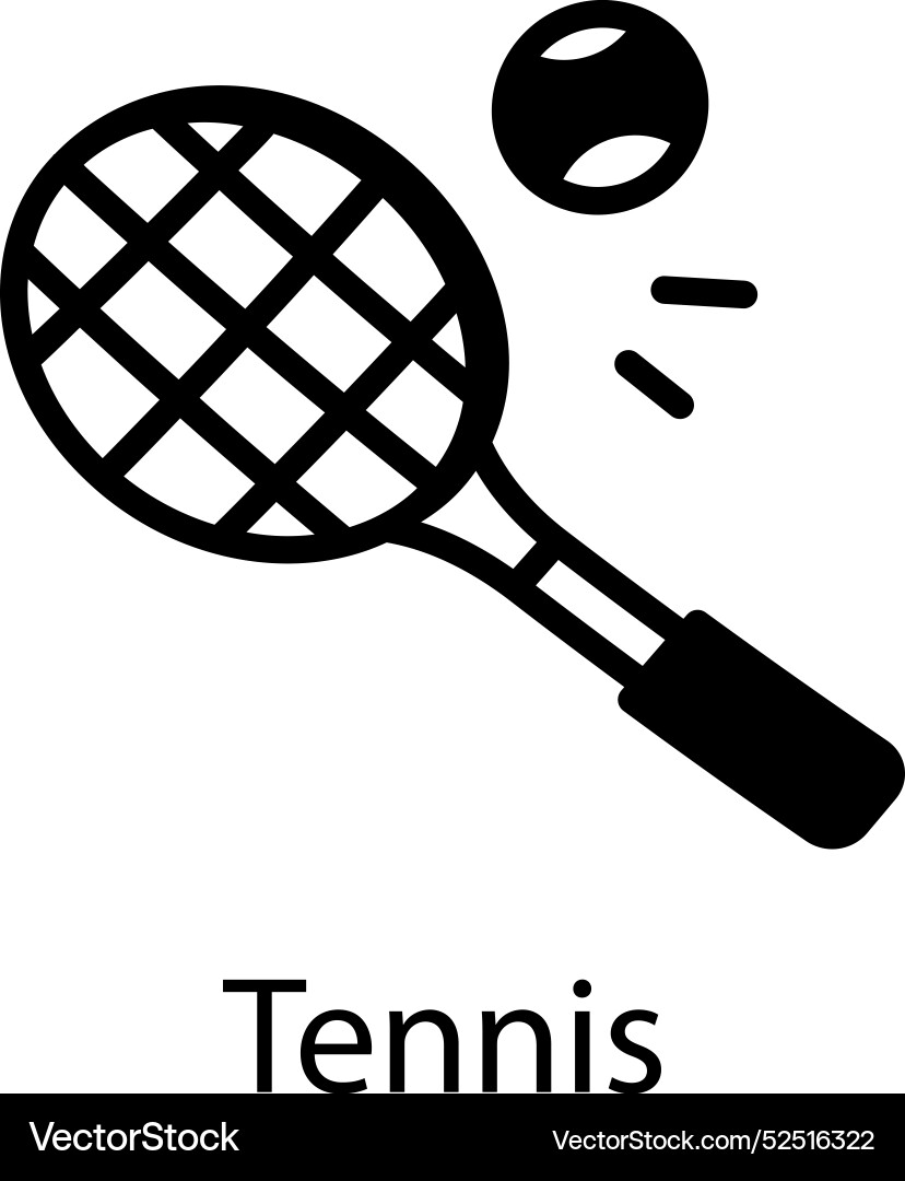 Tennis Royalty Free Vector Image - VectorStock