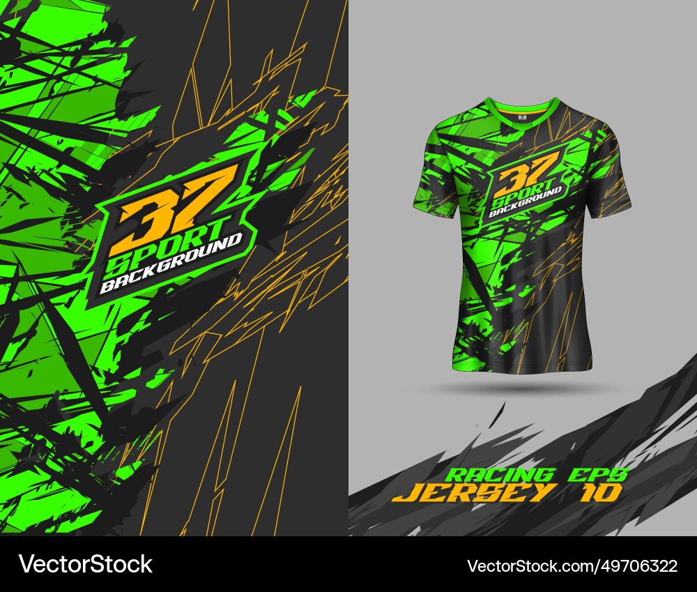 Tshirt sports texture background for soccer Vector Image