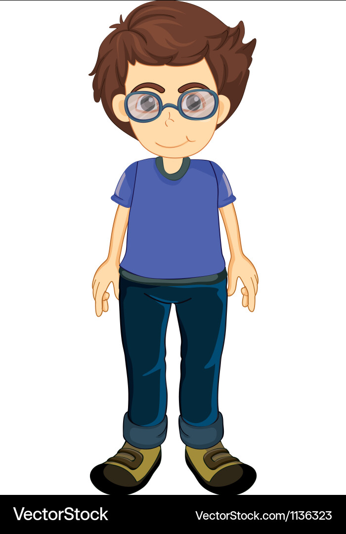 A boy Royalty Free Vector Image - VectorStock
