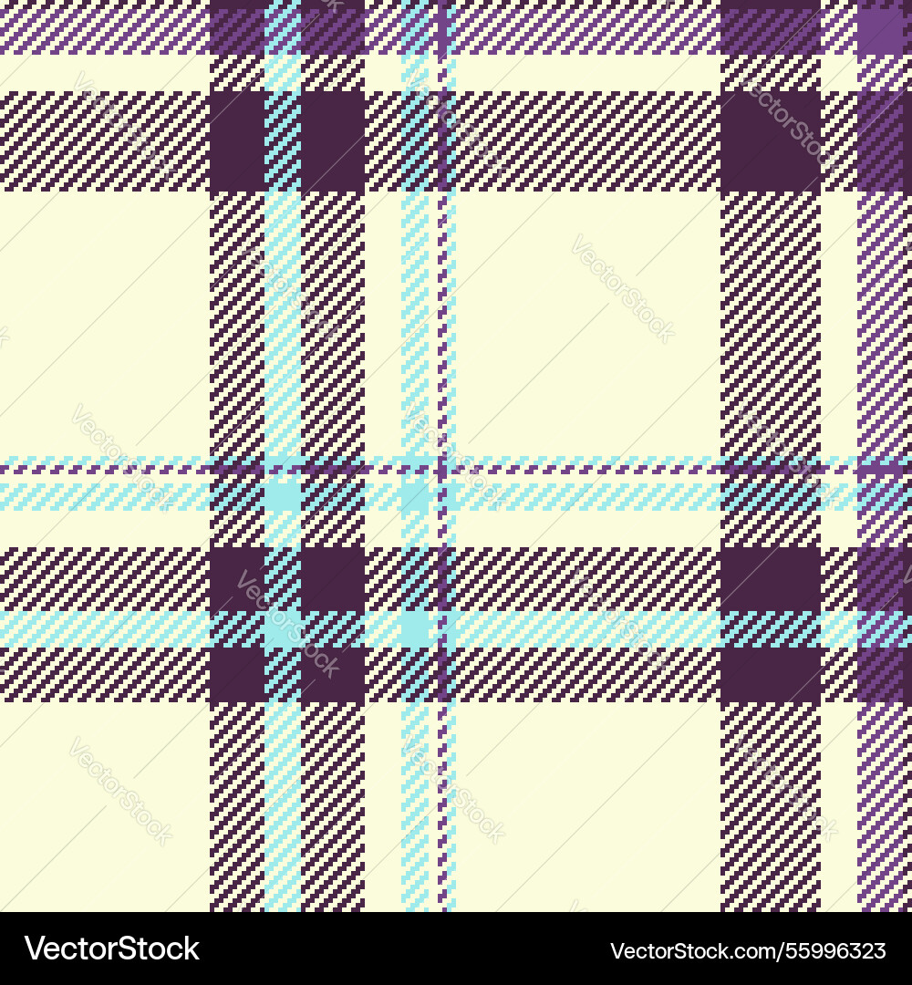 Elegant pastel plaid pattern perfect for textile Vector Image