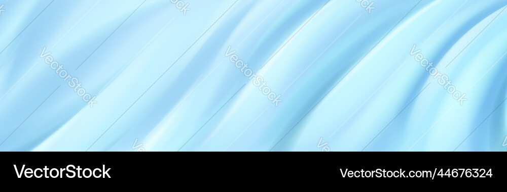 Realistic light blue creamy substance texture Vector Image