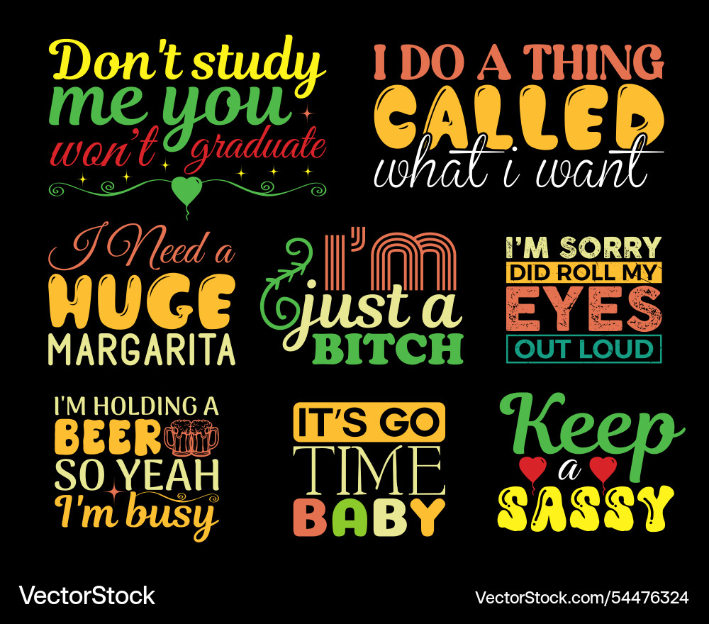 Funny Sayings Vector Images (over 19,000)