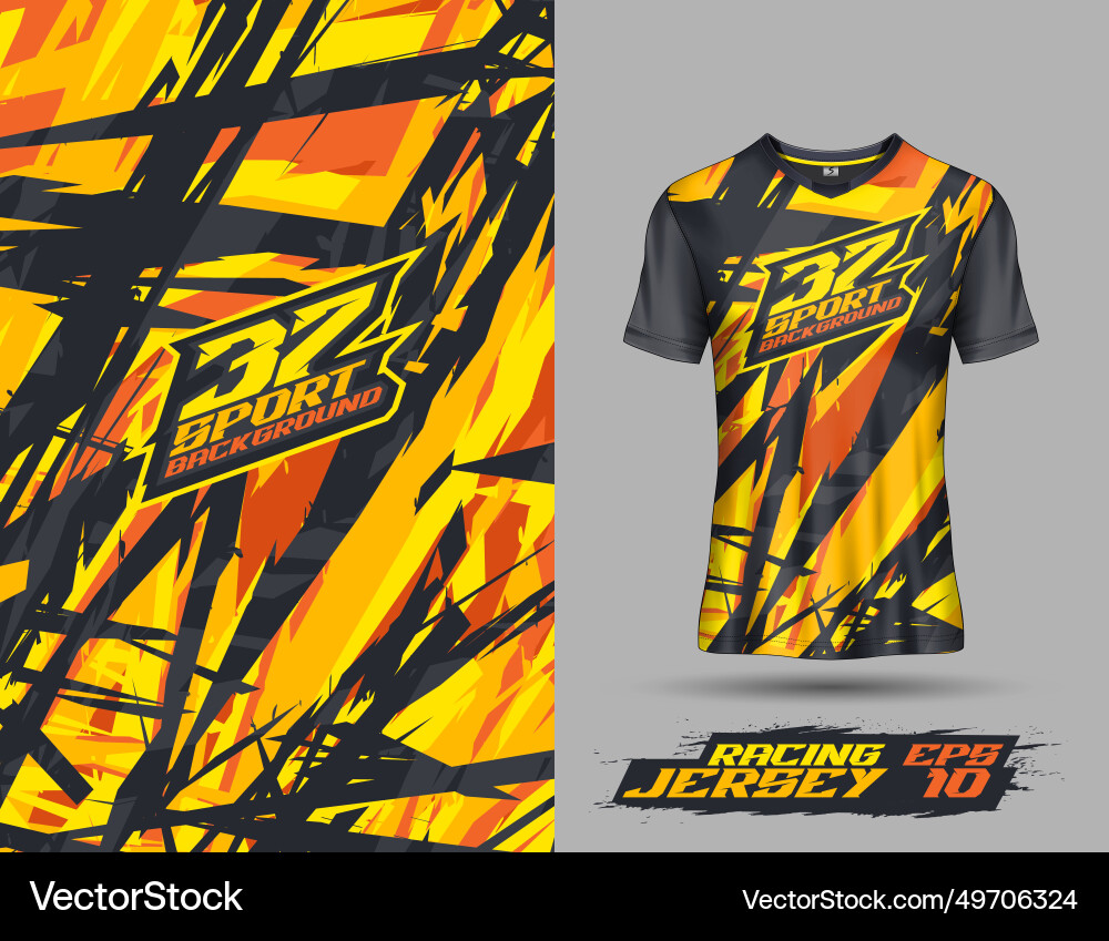 Tshirt sports texture background for soccer Vector Image