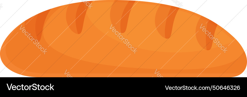 Bread celebration holy week icon cartoon Vector Image