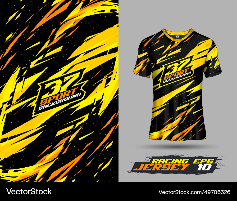 Tshirt sports texture background for soccer Vector Image