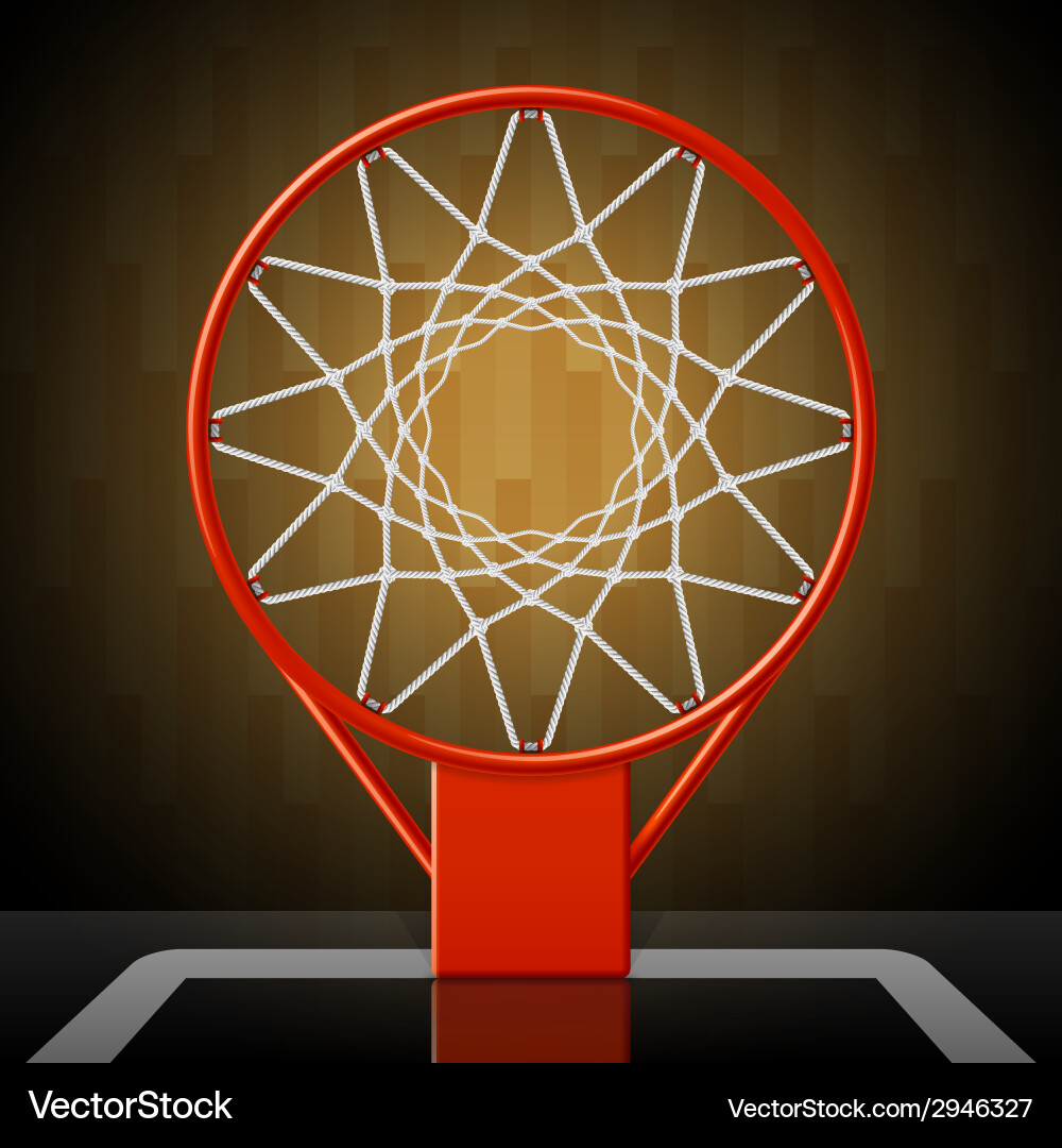 Basketball hoop Royalty Free Vector Image - VectorStock