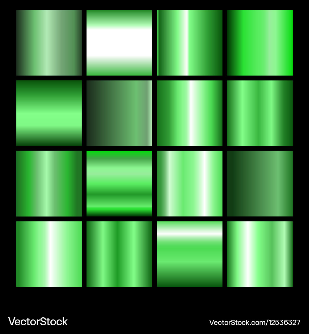 Green gradient background Royalty Free Vector Image
