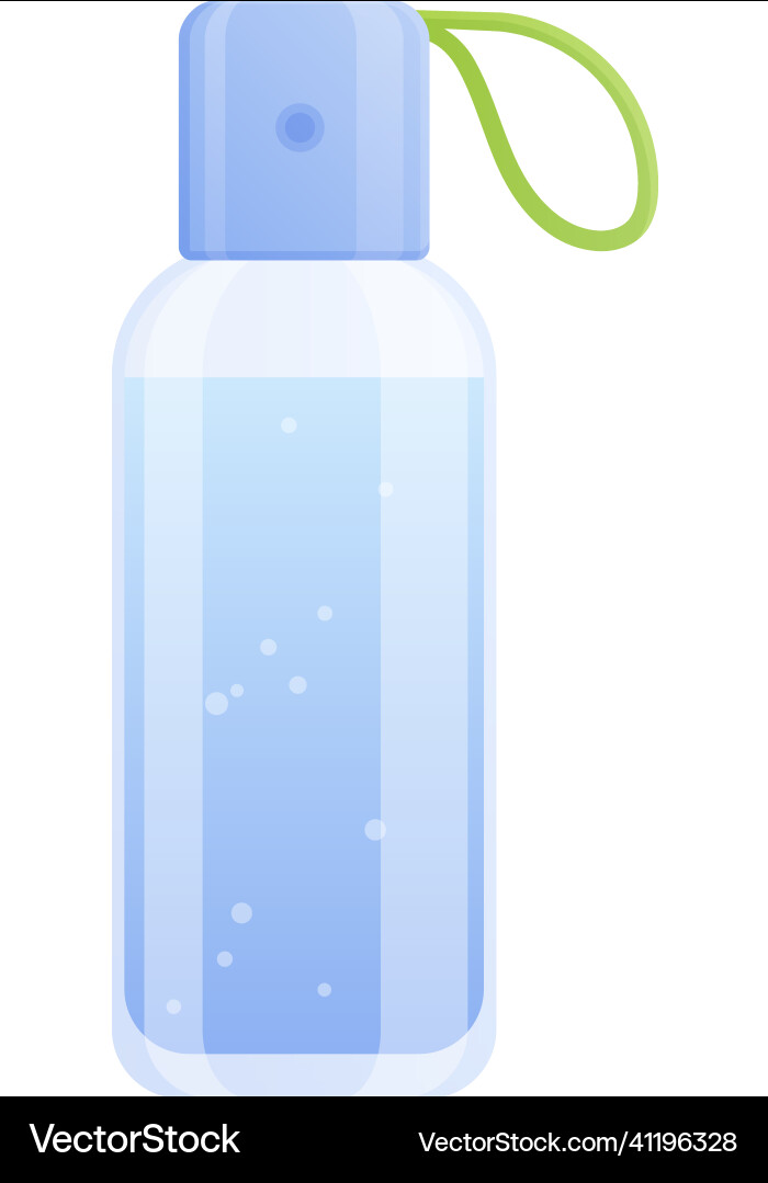 Flat water bottle Royalty Free Vector Image - VectorStock