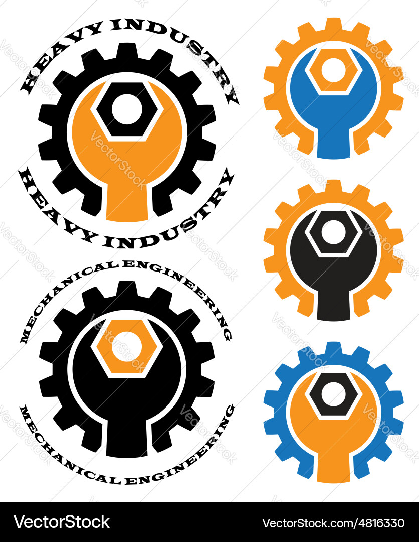 Mechanical engineering Royalty Free Vector Image