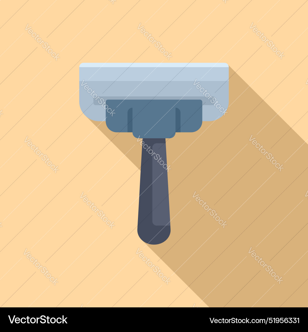 Plastic razor blade remover showing sharp tool Vector Image