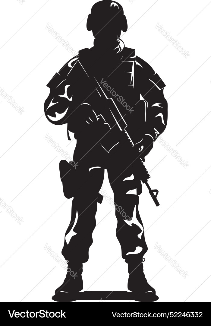 Lethal protector insignia black logo symbolizing Vector Image