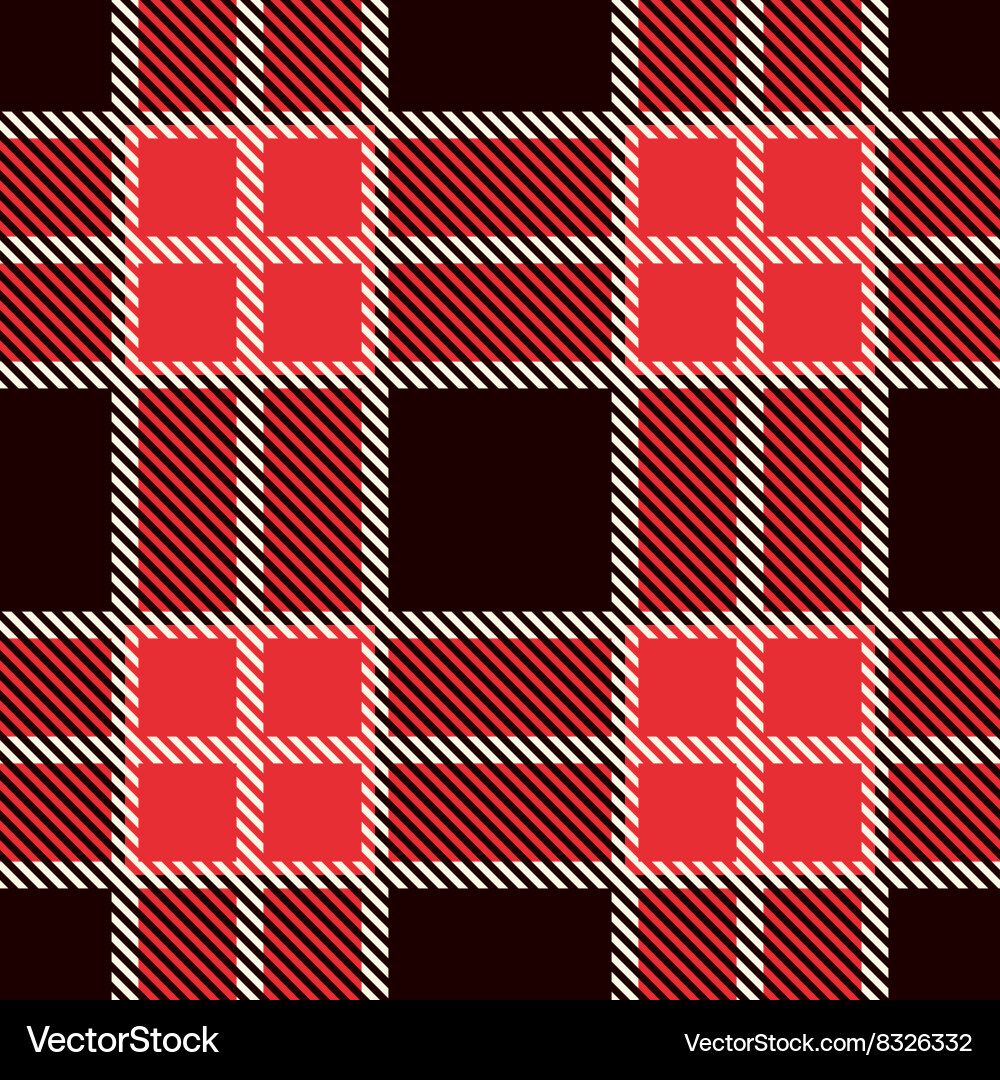 Seamless tartan pattern Royalty Free Vector Image