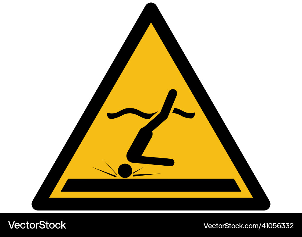 Shallow water Royalty Free Vector Image - VectorStock