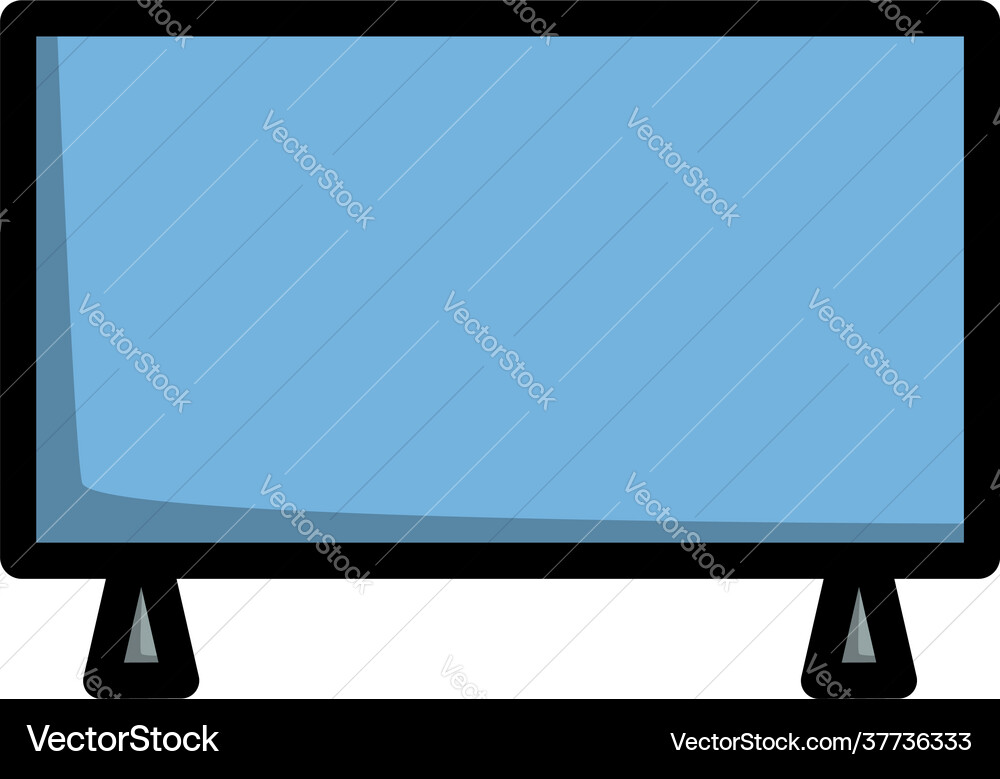 Wide tv icon Royalty Free Vector Image - VectorStock