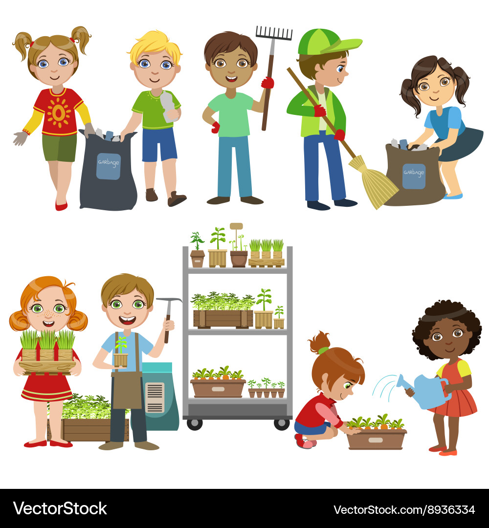 People Helping Others In Need Cartoon