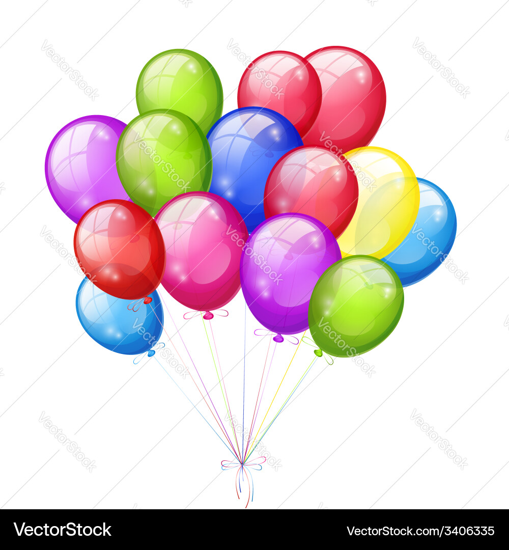 Balloons Royalty Free Vector Image - VectorStock
