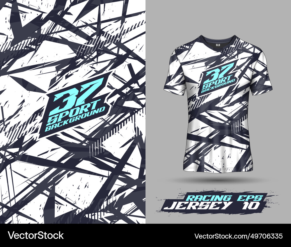 Tshirt sports texture background for soccer Vector Image